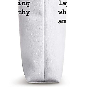 Funny Gift for Screenwriter Writing in Coffee Shop Script Tote Bag