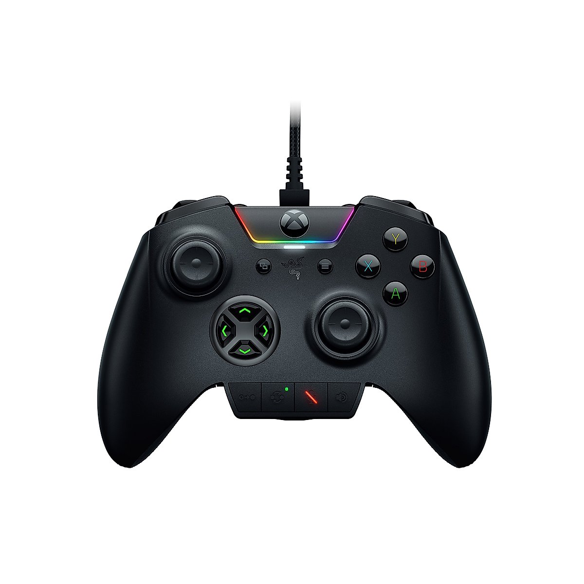 Razer Wolverine Ultimate Chroma- Fully Customizable Gamepad Controller - Interchangeable Analog Sticks & Dpad - Compatible with Xbox One, PC (Renewed)