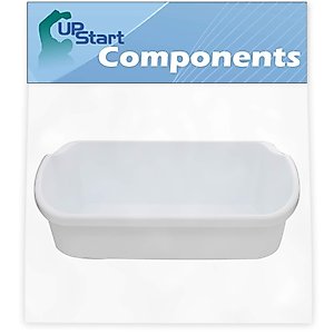 240356401 Door Bin Replacement for Kenmore/Sears 25357398602 Refrigerator - Compatible with 240356401 White Door Bin - UpStart Components Brand