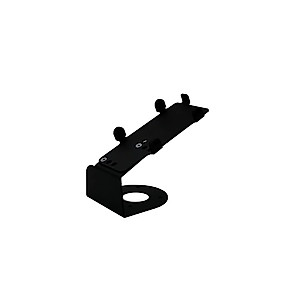 DCCSTANDS PAX A35 4" Fixed Stand Fixed and Angled Metal Terminal Stand, Screw-in or Adhesive, Black