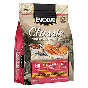 Evolve Classic Deboned Salmon, Rice and Sweet Potato Recipe Cat Food, 2.75lb