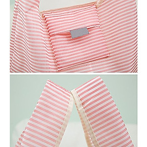 Kaxich Reusable Grocery Shopping Bags Foldable Grocery Bags Eco-friendly Shopping Bags Shopper Tote Bag Folding to fits in Pocket (4 Pack) Waterproof and Machine Washable