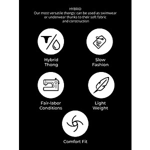 Hunk2 Salvaje M Men Swim Thongs | Underwear Thongs for Men