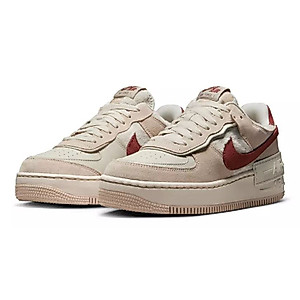 Nike AF1 Shadow Shimmer/Stone/SANDDRIFT DZ4705 200 Women's Size 7