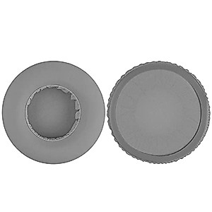 Geekria QuickFit Replacement Ear Pads for AKG K550, K551, K553 MKII Headphones Earpads, Headset Ear Cushion Repair Parts (Grey)