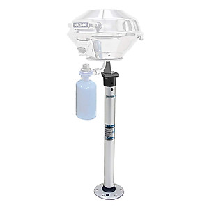 MAGMA Products, A10-184, A10-184 Double Locking Pedestal Mount for Marine Kettle Grills, Multi, One Size