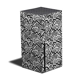 MightySkins Carbon Fiber Skin Compatible with Xbox Series X - Cotton Candy | Protective, Durable Textured Carbon Fiber Finish | Easy to Apply and Change Styles | Made in The USA (CF-MIXBSERX-Cotton Candy)