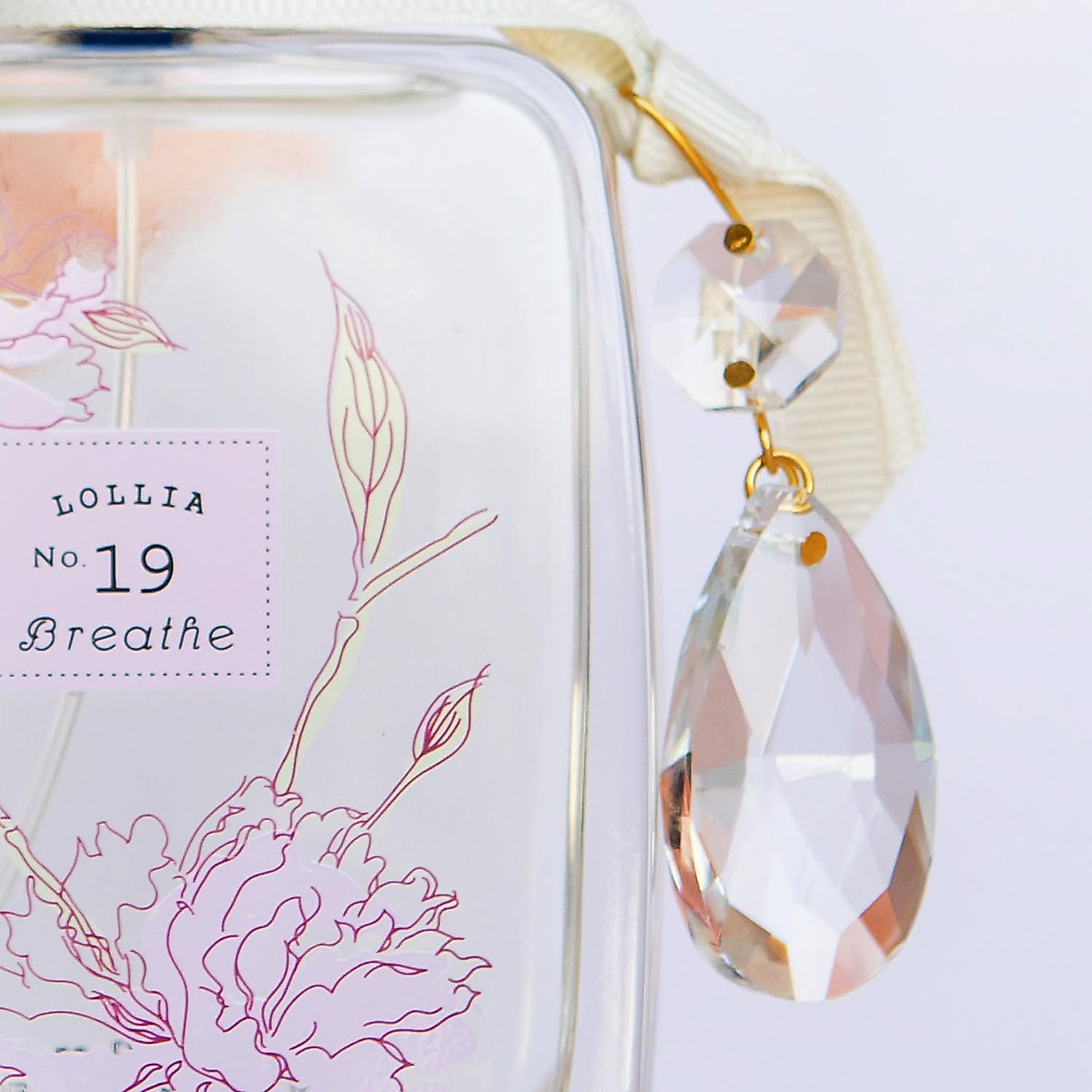 LOLLIA Breathe Eau de Parfum, 3.4 fl. oz., Peony & White Lily, Beautifully Captivating Perfume, Women’s Perfume, Eau de Parfum Spray for Women, Women’s Fragrance