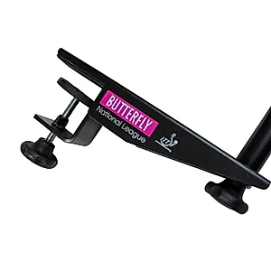 Butterfly National League Table Tennis Net Set – National League Net Fits Table Tennis Tables up to 1.75 inches Thick – Length of The Net Set is 72 inches, Black