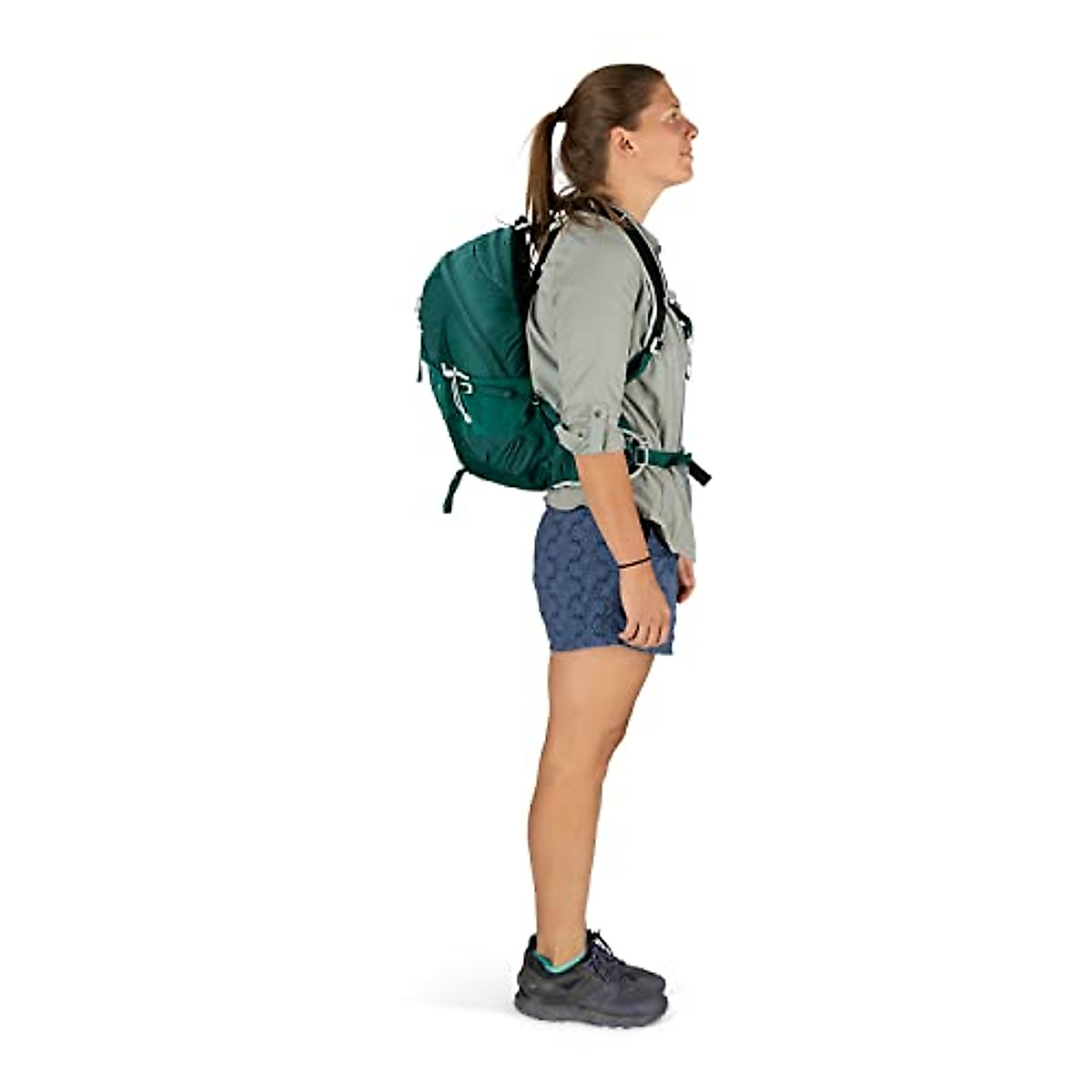 Osprey Tempest 20L Women's Hiking Backpack with Hipbelt, Jasper Green, WM/L