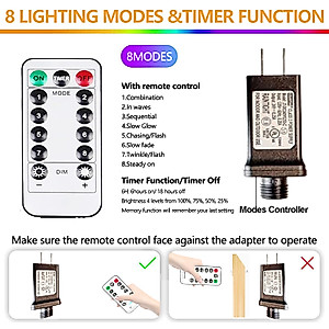 2PCS Enchanted Willow Vine Lights with Remote, 7.5FT Christmas Decorations Flexible DIY Indoor Artificial Plants Tree Branches, 144 LEDs Willow Vine Lights for Wall Bedroom Living Room Decor