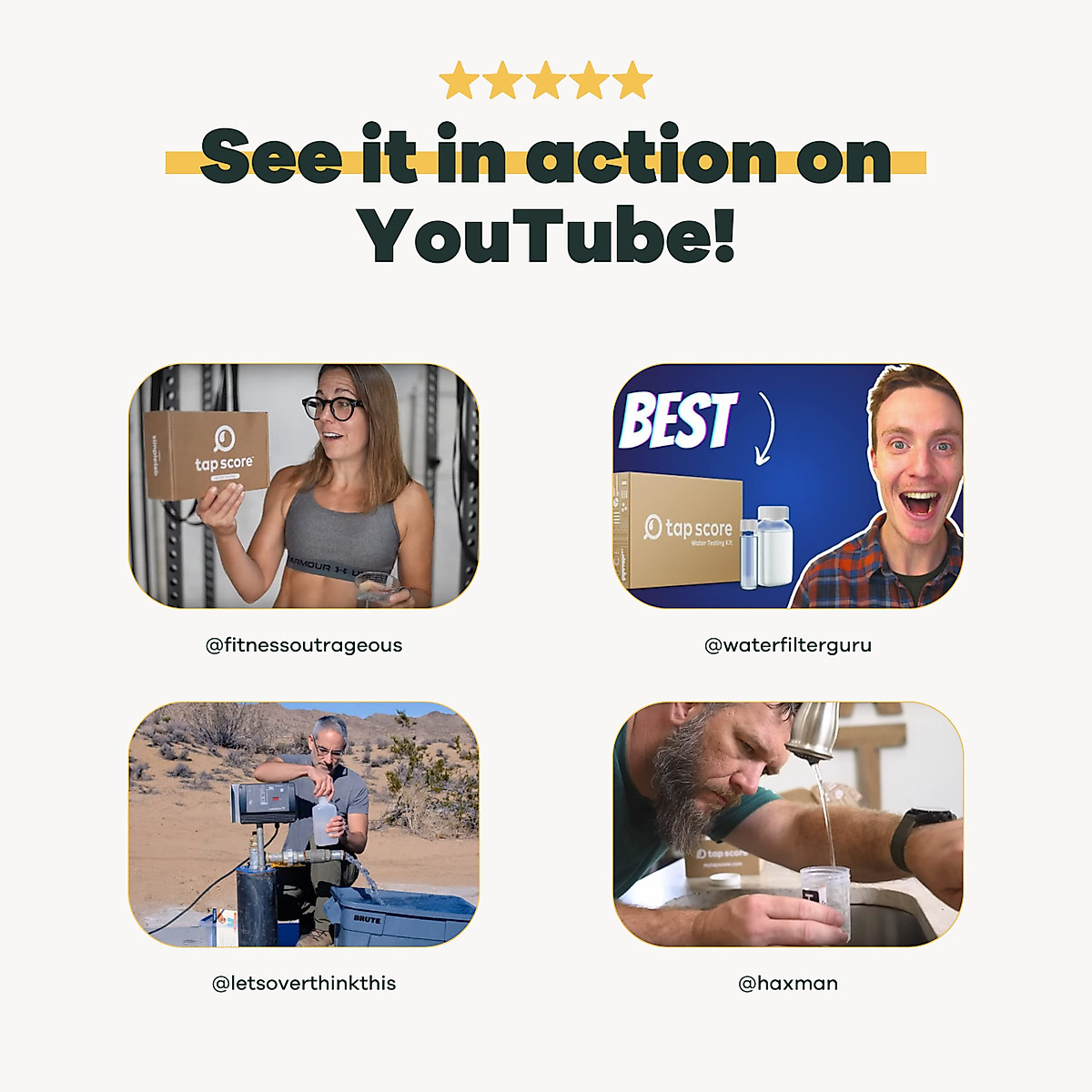 Essential Home Water Test Kit for Drinking Water | Tests for 50+ Parameters Like Lead, Bacteria, and Heavy Metals | EPA Certified Well or Tap Water Test