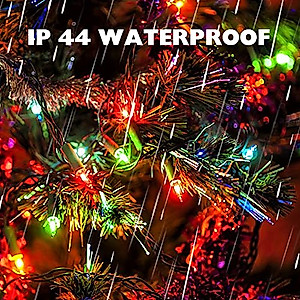 Dazzle Bright 200 LED 65FT Christmas Mini String Lights + 33FT 150 Count Christmas Mini String Lights