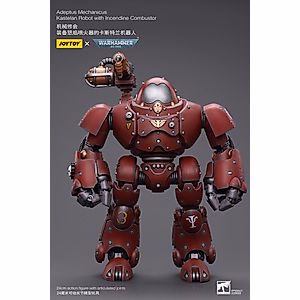 JoyToy Warhammer 40K: Adeptus Mechanicus Kastelan Robot with Incendine Combustor 1:18 Scale Action Figure