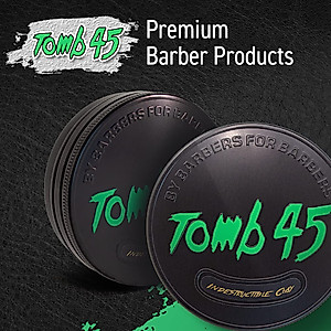 Tomb45 Indestructible Hair Clay, High Strong Hold with Matte Finish Hair Styling Product