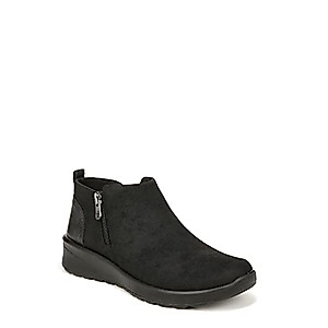BZees Women's Greta Washable Comfort Ankle Boots Black 9 M
