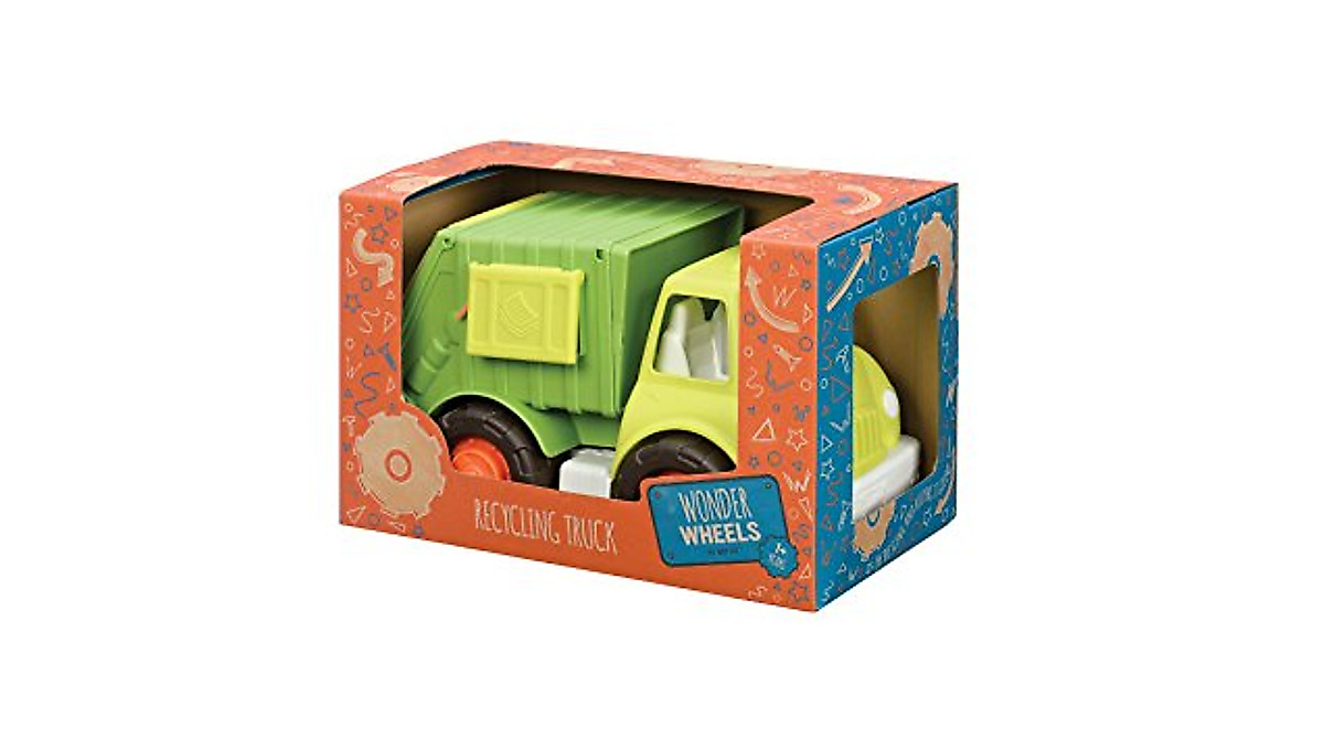 Battat Wonder Wheels Recycling Truck for Toddlers