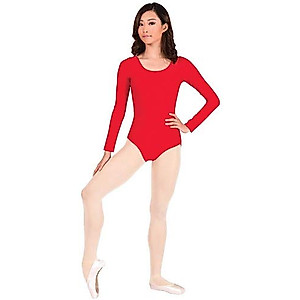Theatricals Womens Long Sleeve Dance Leotard Royal M D5103