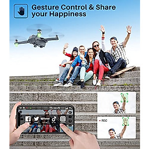 SYMA X500Pro GPS Drones with 4K UHD Camera for Adults, RC Quadcopter with 50 Minutes Flight Time, Brushless Motor, 5G FPV Transmission, Follow Me, Auto Return Home, Included Carrying Bag