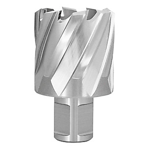 Accusize Industrial Tools Hss Annular Cutter, 1-1/2'' Diameter by 1'' Depth with 3/4'' Weldon Shank, Ansi Standard, 2080-2029