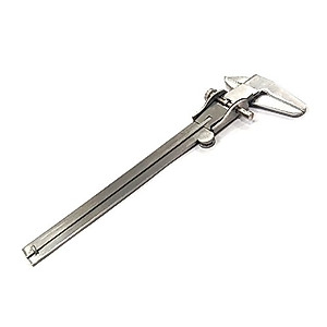 Quality Non Digital Vernier Caliper- Professional Metric -Imperial Measuring System Tools for Inside, Outside, Depth & Step Measurements (Stainless Steel Body)