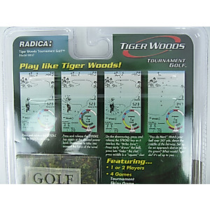 Vintage Tiger Woods Radica Tournament Golf Handheld Electronic Game
