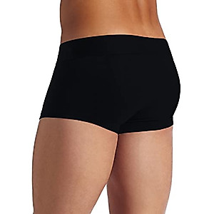 Emporio Armani Men's Cotton Stretch Trunk, Black, Medium