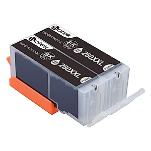 Sotek Compatible PGI-280XXL CLI-281XXL 280XL 281XL 280 281 Ink Cartridges, Use with PIXMA TS9120 TS8120 TS8220 TS8320 TS8322 TS9120 TS8100 TS8200 TS8300 Printers (with Photo Blue)