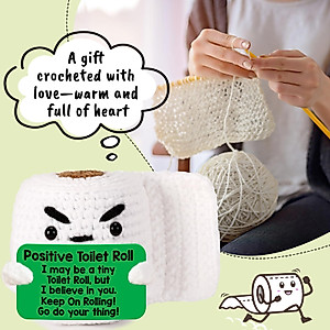 TuSuQing Gamer Gifts for Men Mini Positive Gag Crochet Boyfriend Teenage Boy Birthday Christmas Gifts Box Christmas Small Gifts for Women Birthday Gifts