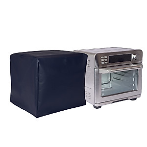 PERFECT DUST COVER, Navy Blue Padded Cover Compatible with Emeril Lagasse Power Air Fryer 360 Model S∙AFO-001 Toaster Oven Standard Size, Anti Static and Waterproof Cover by The