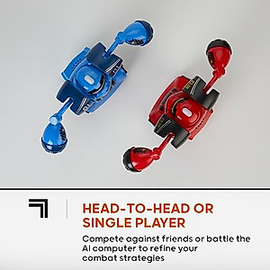 Sharper Image® Robot Combat Set, 2-Player Remote Control RC Battle Robots for Kids & Family, LED Lights & Sound Effects, Wireless Infrared Technology, Fun Electronic Fighting Game
