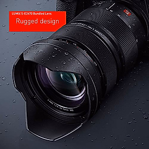 Panasonic LUMIX S5 Full Frame Mirrorless Camera (DC-S5BODY) and LUMIX S Pro 24-70mm F2.8 L-Mount Interchangeable Lens (S-E2470)