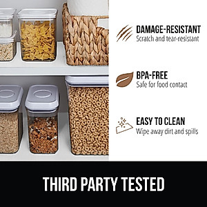 Gorilla Grip Slip Resistant Drawer and Shelf Liner, Non Adhesive Water Resistant, Easy Clean and Trim, Smooth Surface Liners for Kitchen Cabinet, Shelves, Drawers, Pantry, 12 in x 20 FT, White