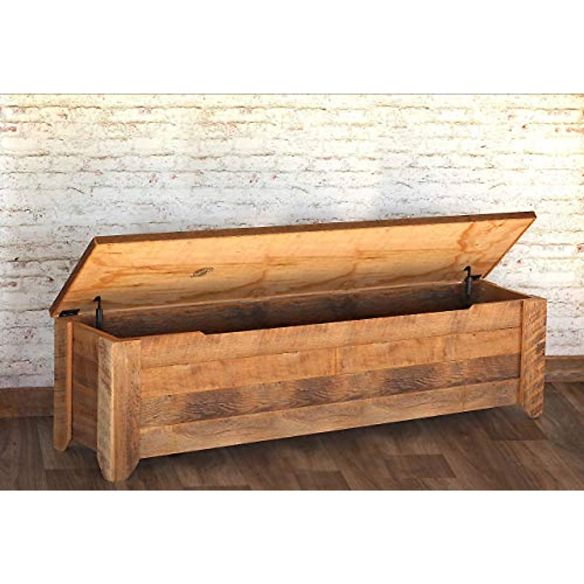 KING Size Storage Bench/Chest made from Reclaimed Wood - Storage Trunk