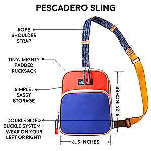 KAVU Pescadero Rucksack Semi Padded Double Sided Mini Backpack - Boat Life