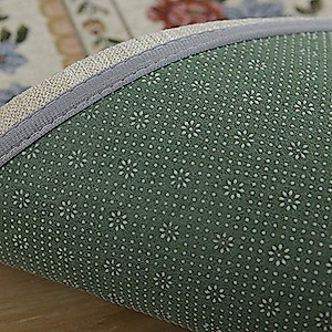 UKELER Royal Collection New Traditional Oriental Rug Home Decor Collection Floral Rugs Carpet for Bedroom (55''x78.7'', Euro Romance)