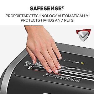 Fellowes ‎Powershred 79Ci 16-Sheet 100% Jam-Proof Heavy Duty Crosscut Paper Shredder Machine for Office and Home, Black/Dark Silver 3227919