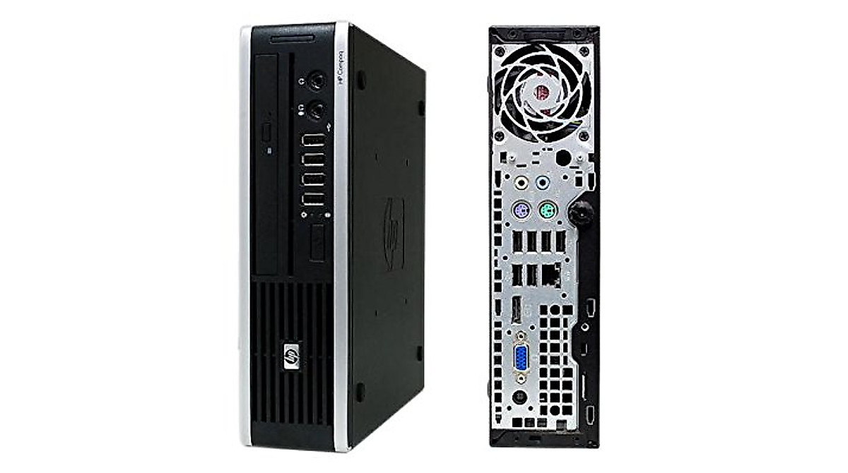HP Elite 8000 USFF Windows 10 Desktop Computer C2D 3.0 PC 4GB 160GB DVD ...