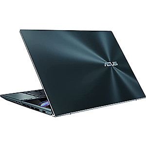 ASUS ZenBook Pro Duo 15 UX582 15.6" 4K OLED Touchscreen (Intel 14-Core i7-12700H, 16GB DDR5 RAM, 2TB SSD, GeForce RTX 3060 6GB) Business Laptop, ScreenPad Plus, Backlit, IST HDMI, Stylus, Win 11 Pro