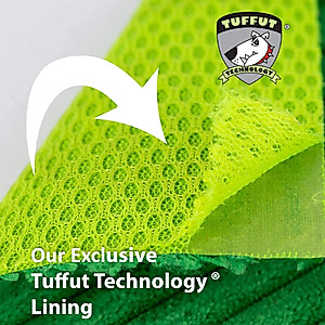 HuggleHounds Knotties Plush Dog Toy- Squeaky Interactive Puppy Toys- Soft Yet Tough, Reinforced, Durable Stuffed Pet plush Toy for All Breeds and Ages- for Small and Medium Dogs- Small Pink Monkey