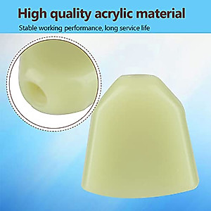 Tuning Peg Button, RiToEasysports 6 PCS/Set Tuning Pegs Machine Heads Acrylic Buttons for Acoustic Electric Guitar(Green)