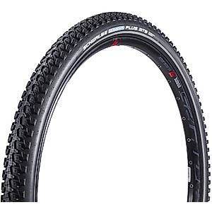 SCHWALBE Marathon Plus HS 468 SmartGuard MTB Bicycle Tire - Wire Bead (Black-Reflex - 26 x 2.10)