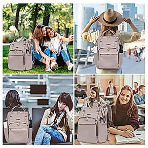 VANKEAN Laptop Backpack and Rolling Laptop Bag for Women