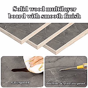 Pmnianhua Floating Desk,Wall Mounted Desk Folding,Space Saving Desk,Folding Wall Desk for Small Space Apartment Bedroom(Dark Grey)