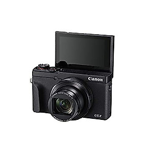 Canon PowerShot G5 X Mark II Digital Camera w/ 1 Inch Sensor, Wi-Fi & NFC Enabled, Black (3070C001)