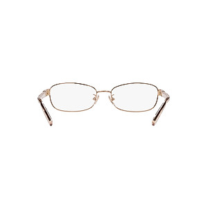 Coach HC5138 Prescription Eyewear Frames, Brushed Rose Gold/Demo Lens, 55 mm