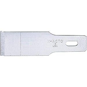 X-Acto H0859#18 Heavyweight Chiseling Blades - Pack. of 5 (SKU X218)