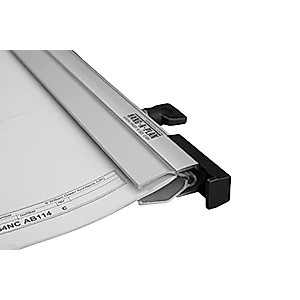 Hang-A-Plan, 24 Inches General Hanging Clamp, Silver, Holds up to 150 Plans, Single Clamp