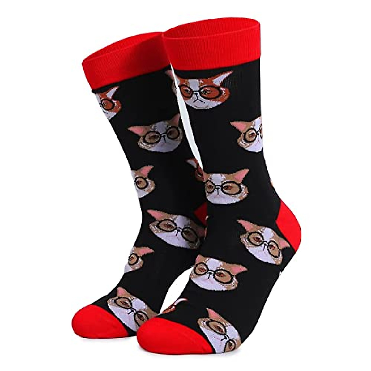 KACOLOR Funny Gift Dress Novelty Socks for Men and Women (DF0113-1)