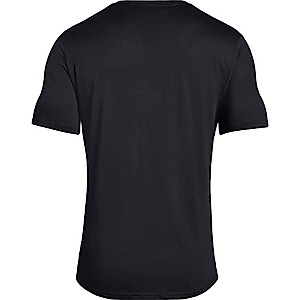 Under Armour Mens Global Foundation Short-Sleeve T-Shirt , Black (001)/Red , Large